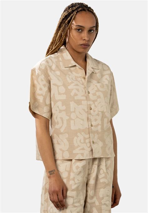 Element Hang Out Button Down Blouse Tegbeige Zalando