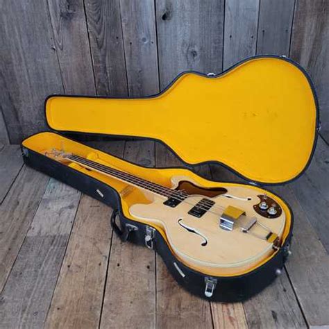 1968 Mosrite Celebrity Long Scale Natural Guitars Bass Mahars