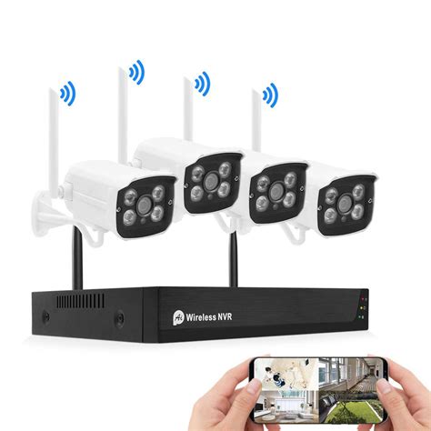 4ch 8ch 1080p H 265 Plug And Play Small Wifi Cctv Surveillance Camera Nvr Kit Wholesale Cctv