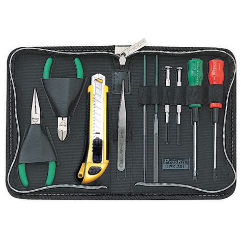 Proskit 1pk 301 10pcs Compact Tool Kit Tools And Machinery Malaysia
