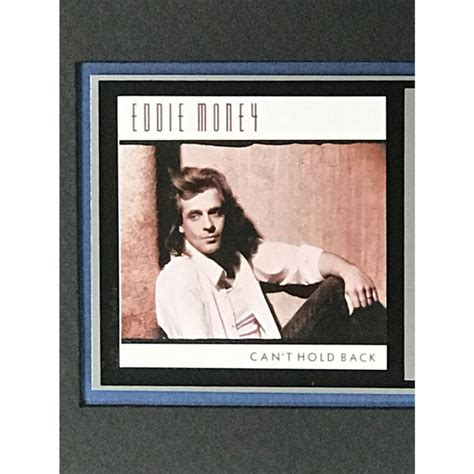 Eddie Money Cant Hold Back Riaa Platinum Album