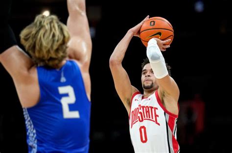 Ohio State Basketball Tanner Holden Erupts In Buckeyes Exhibition Game