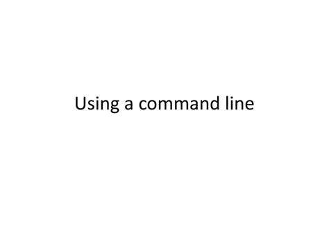working with command line systems and gamit globk ppt download