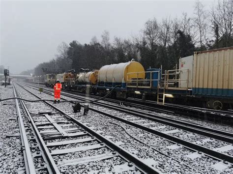 Dean Stothard On Linkedin Balfour Beatty Drain Train 1 Working At Weybridge Station