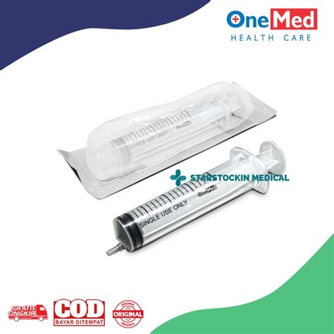 Jual Spuit 20 Cc Onemed Spoit Syringe Eccentric Tip Lubang Samping Pcs Shopee Indonesia