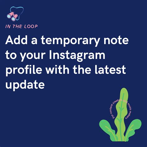 Add A Temporary Note To Your Instagram Profile With The Latest Update Push Fm