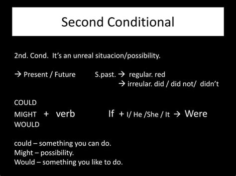 2nd Conditional Ppt