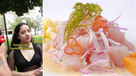 “el Ceviche Es Chileno” Jóvenes Corrigen A Entrevistador Y Afirman Que