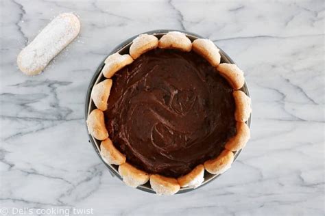 Chocolate Charlotte Cake Dels Cooking Twist