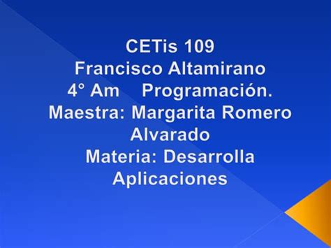 Tutorial Practica 6 Ppt