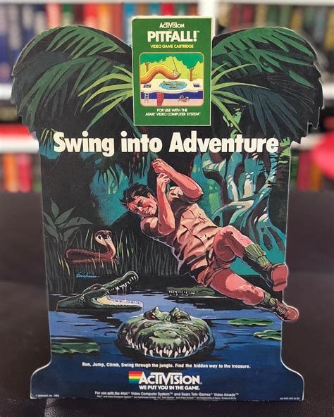 Atari 2600 Vcs Pitfall Pitfall Harrys Jungle Adventure Scans Dump Download Screenshots
