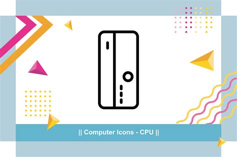 Computer Icon Cpu Graphic By Adbanggemilang Creative Fabrica