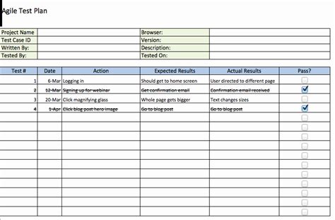 Ms Word Test Template