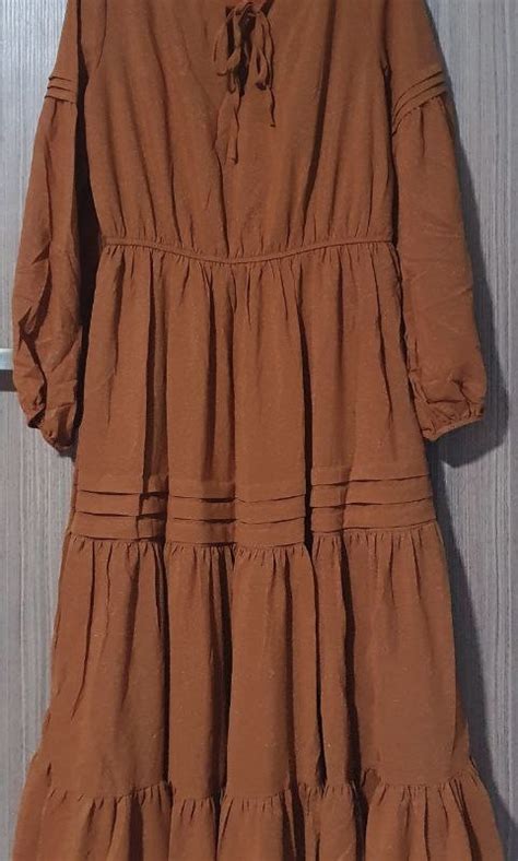 Brown Dress Womens Fashion Dresses And Sets Dresses On Carousell