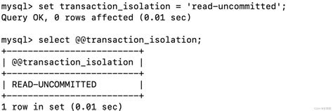 mysql事务（transaction） settransactionisolation csdn博客
