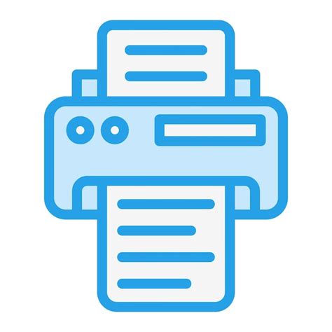 Premium Vector Printer Vector Icon Design Illustration