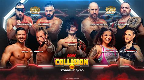 Aew Collision Results Winners Live Grades Reaction Highlights From