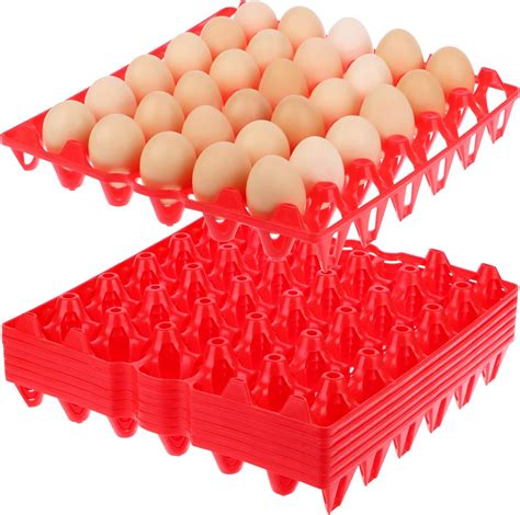 6 Pack Plastic Egg Trays Each Holds 30 Eggs1 For Home