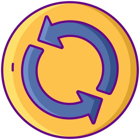 Refresh Flaticons Lineal Color Icon