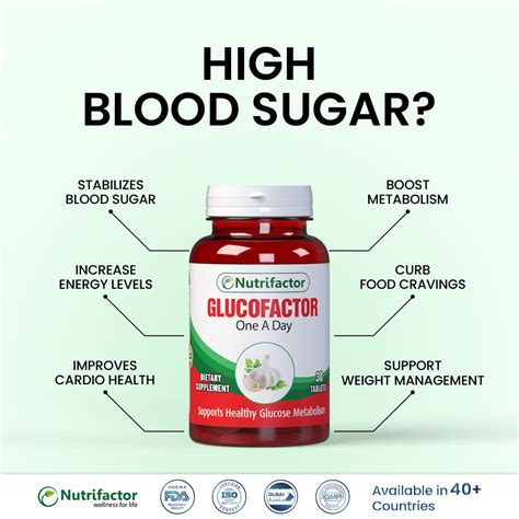 2 Glucofactor 1 Free Glucofactor Nutrifactor Uae