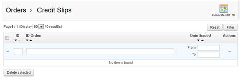 deleting a credit slip in prestashop 1 5 inmotion hosting
