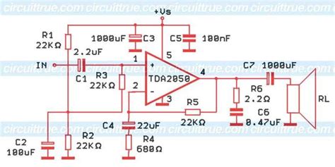 Tda2050 Datasheet Specifications Pinout Applications And More