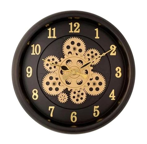 Analog Moving Gear Wall Clock At Best Price In Kolkata By Anglo Swiss