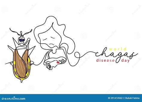 Chagas Disease Vector Illustration 291414562