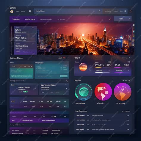 Premium Ai Image Web Dashboard Entertainment Content Management Dashboard Tile Based Layout