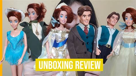 Anastasia Dolls Review And Unboxing Animated Movie Dolls Youtube