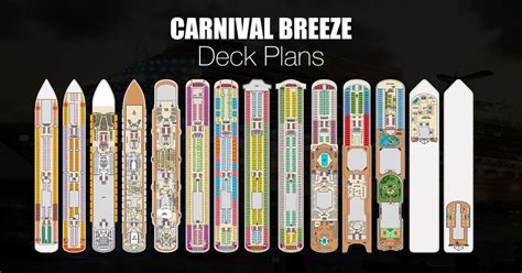 Carnival Breeze Deck Plans