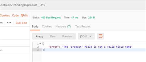 api v1 error retrieving findings based on products · issue 859 · defectdojo django defectdojo