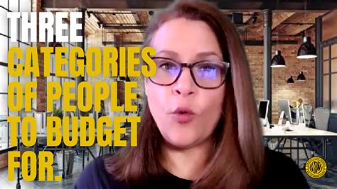 Three Categories Of People To Budget For