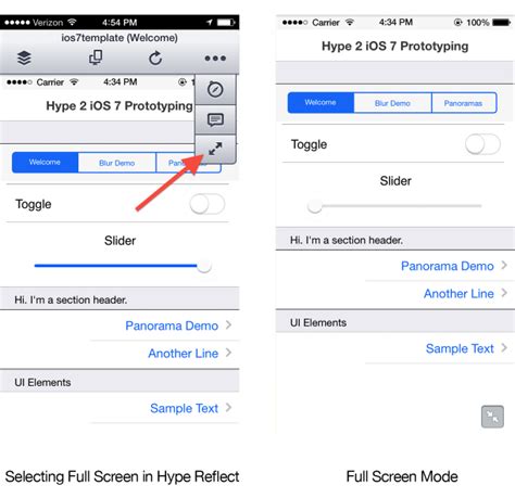 Mobile Prototyping For Ios In Tumult Hype Tumult Company Blog