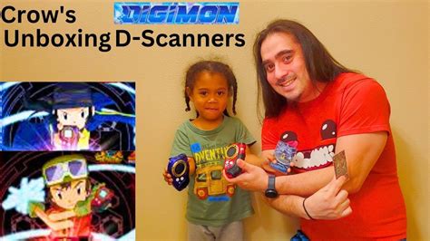 Crows Unboxing Digimon D Scanners Blue And Red Youtube