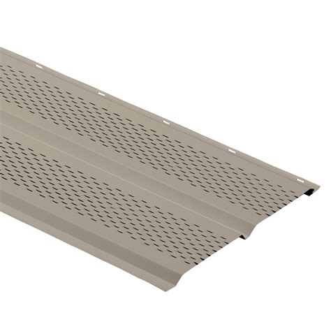 Durabuilt 12 In X 144 In 162 Clay Aluminum Vented Soffit At