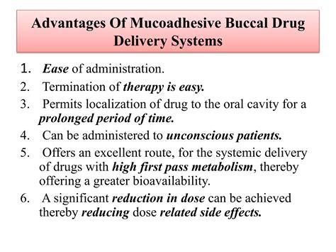 Buccal Drug Delivery System Pptx