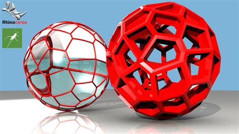 Easy Grasshopper Tutorial For Beginners Voronoi Sphere Rhino Youtube