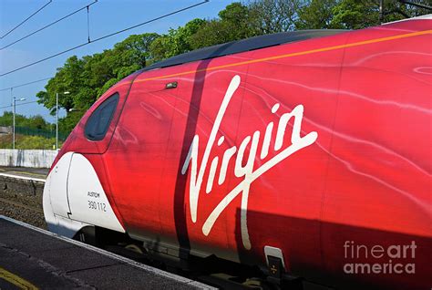 Virgin Trains Class 390 Pendolino Photograph By Stan Pritchard Fine