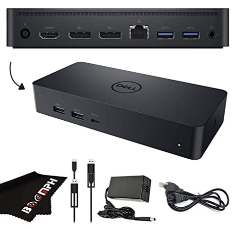 Dell D6000s Universal Docking Station Usb C Usb A Powershare Options Supports One 5k Or