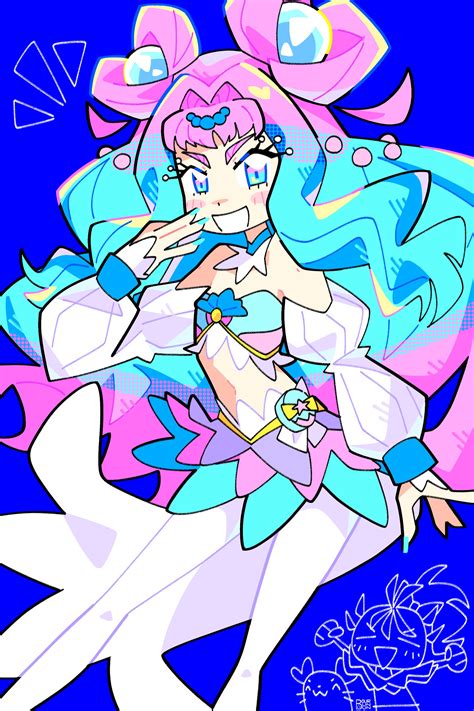 Bourbunbun Cure La Mer Kururun Precure Laura La Mer Natsuumi