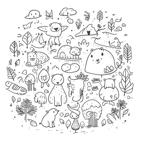 Dibujos De Biodiversidad Para Colorear Vsun
