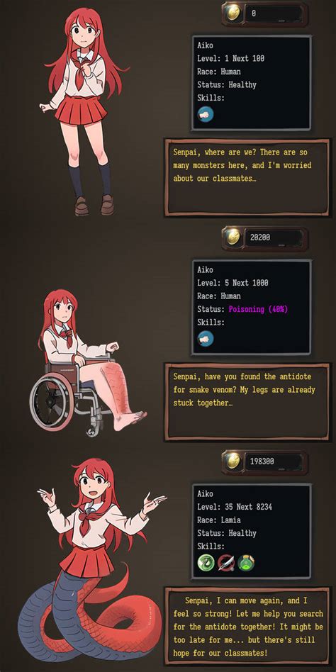 Random Rpg Game Lamia Tf By Goodman3 On Deviantart