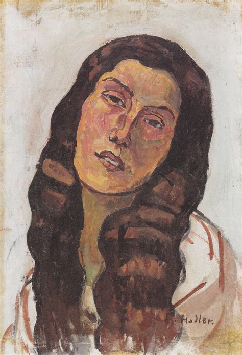 Valentine Gode Darel With Disheveled Hair 1913 By Ferdinand Hodler