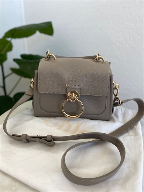 Chloé Mini Tess Day Bag Leather Satchel The Foxy Shopper