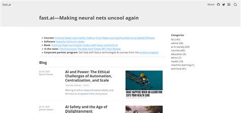 fast ai learn machine learning fundamentals with powerful tools for success