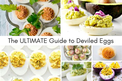 The Ultimate Guide To Deviled Eggs {50 Recipes} • The View From Great
