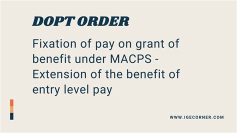 Dopt Orders 2020 Dopt Office Memorandum 2020 Dopt Circulars
