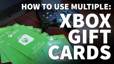 How To Use Multiple Xbox T Cards To Buy Xbox Games Can You Redeem Multiple Xbox T Cards