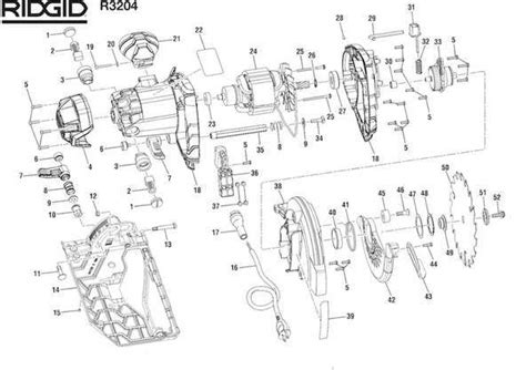 Ridgid Parts Diagram For Easy Tool Identification And Repair